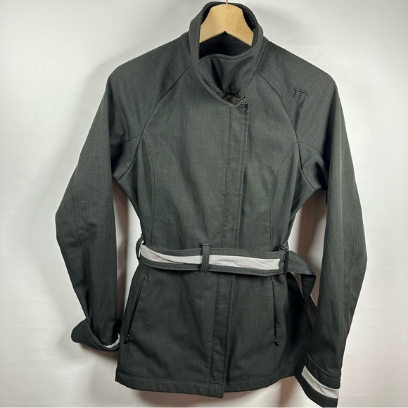Novara | Jackets & Coats | Novara Gray Silver Rain Coat With ...